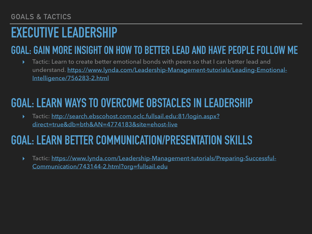 4.1 Mastery – David Moralez Mastery Journal